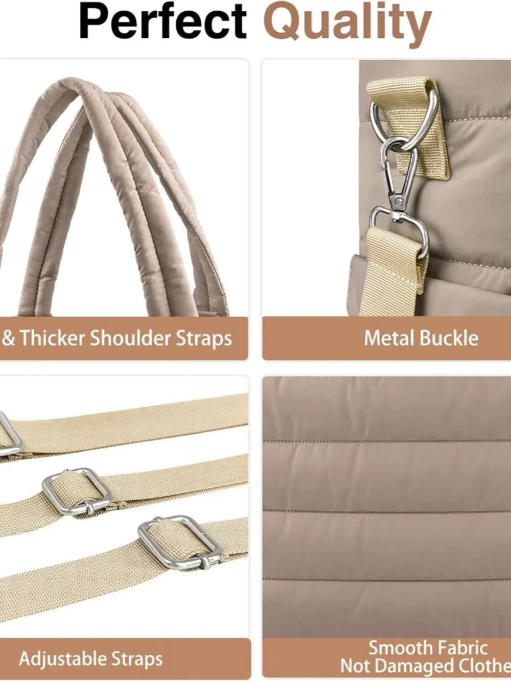 Bags | Diaper Bag Tote Puffer Diaper Tote Bags For Women Lightweight ...
